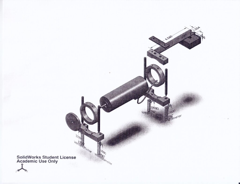 MCE 371 Vibrations Class Project – Fall 2011 – Richter, Hanz